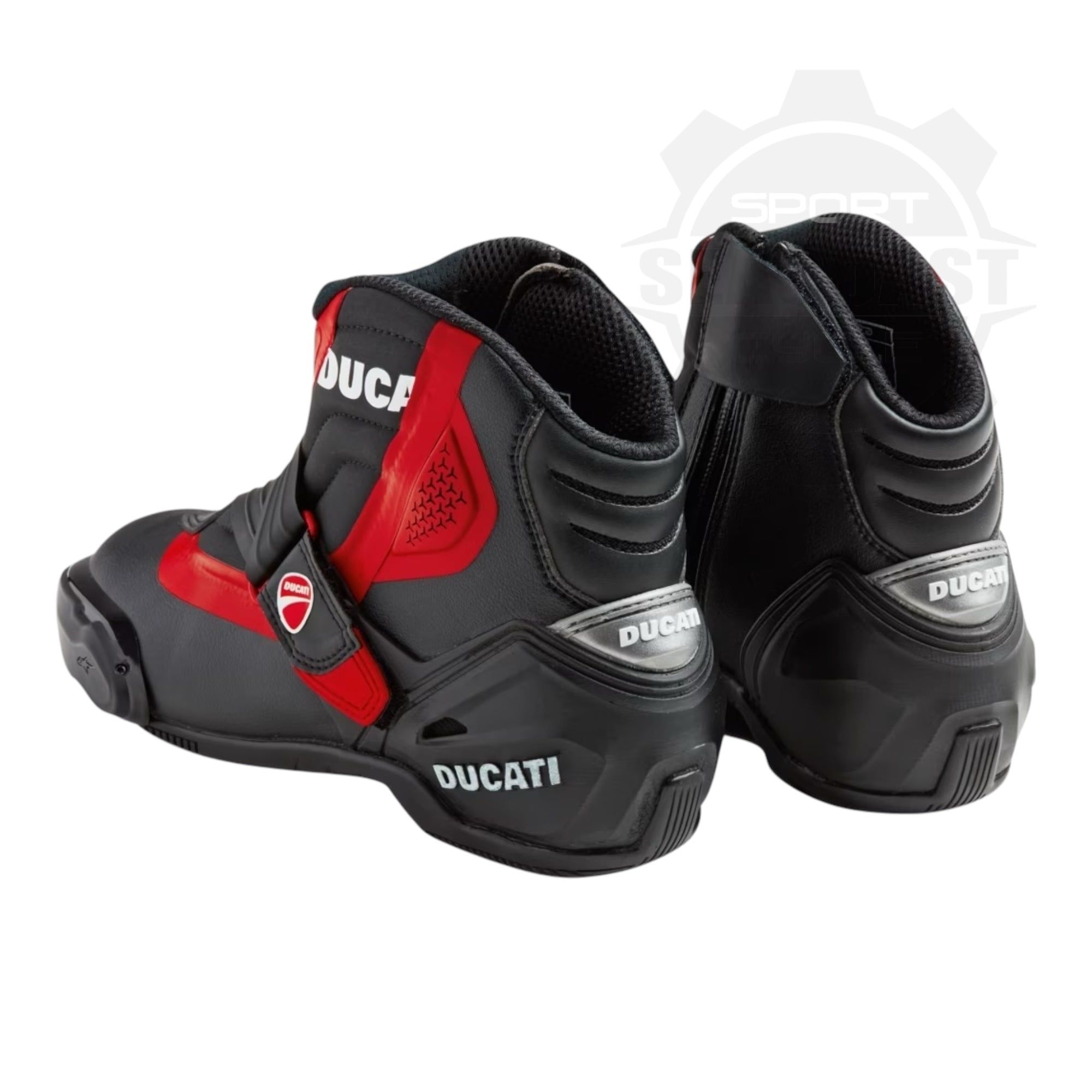 Ducati Theme C2 Technical Short Motorcycle Boots by TCX – Seacoast Sport Cycle