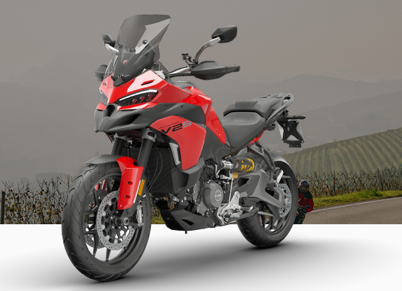 2025 Ducati Multistrada V2S Red – Seacoast Sport Cycle